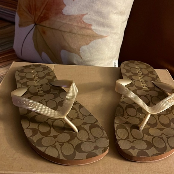 Coach | Shoes | Coach Flip Flops | Poshmark